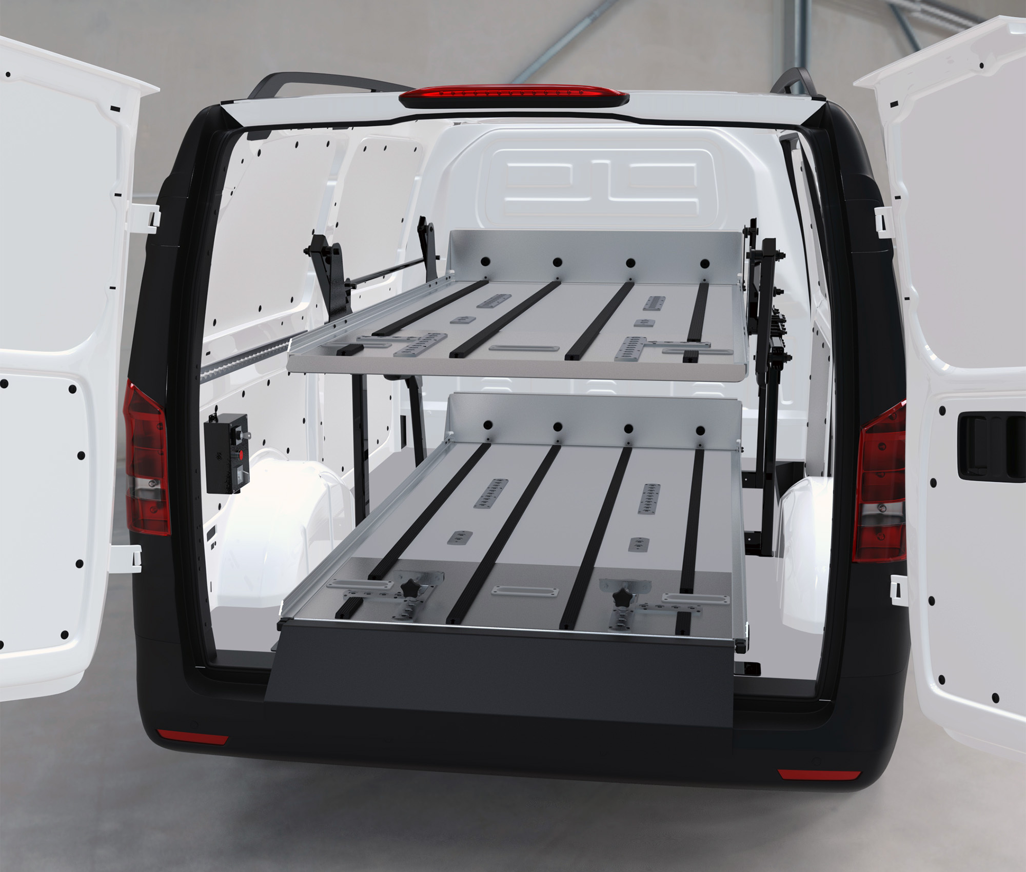 Link's DD-EX2 Is the Industry's First Double-Deck System Engineered to Fit a Mid-Sized Cargo Van